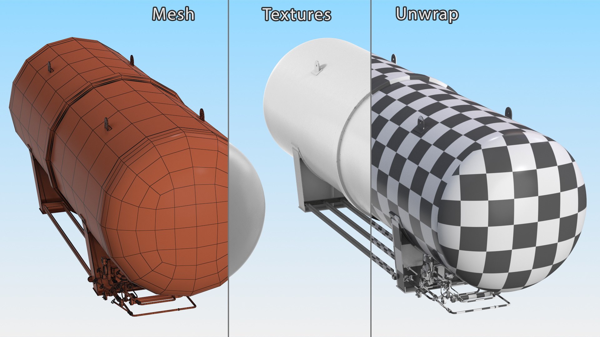 3D LNG Storage Tank - TurboSquid 1987150