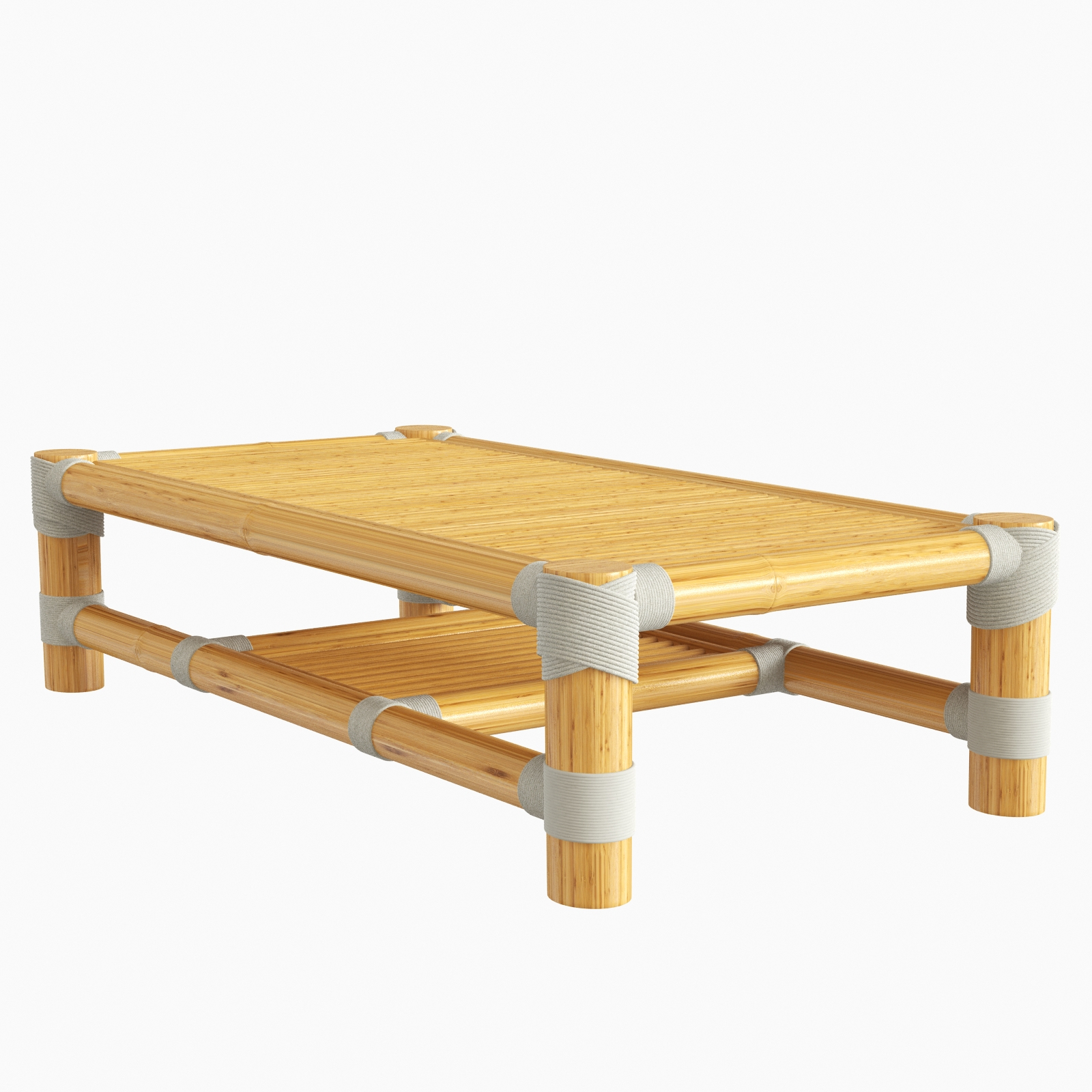 Bamboo table design 3D model - TurboSquid 1412034