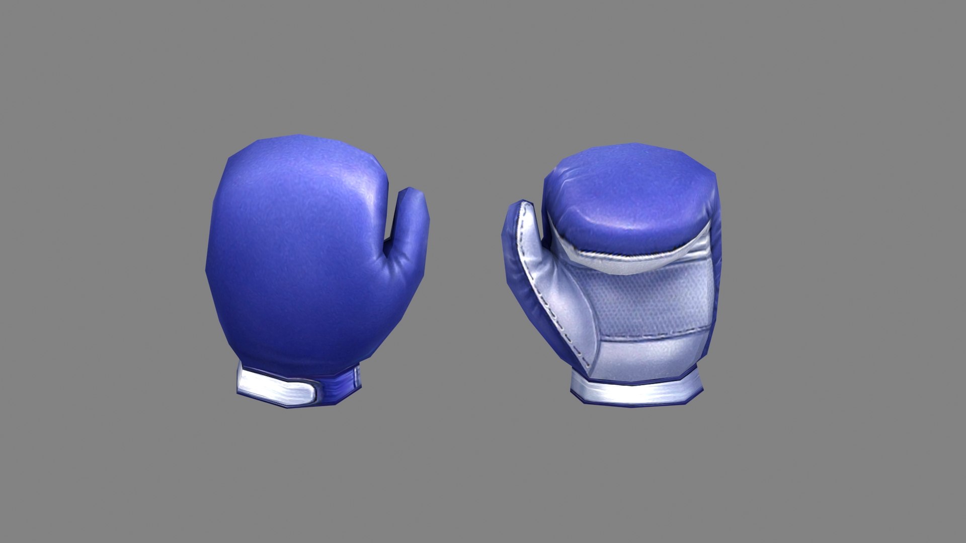 3D Cartoon Blue Boxing Glove - TurboSquid 2102277