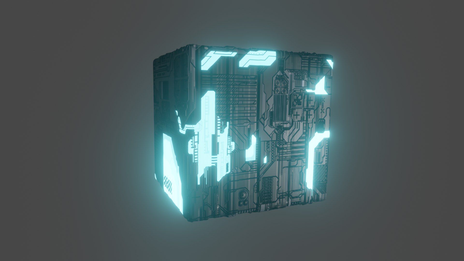 Space Cube 3D Model - TurboSquid 1462748