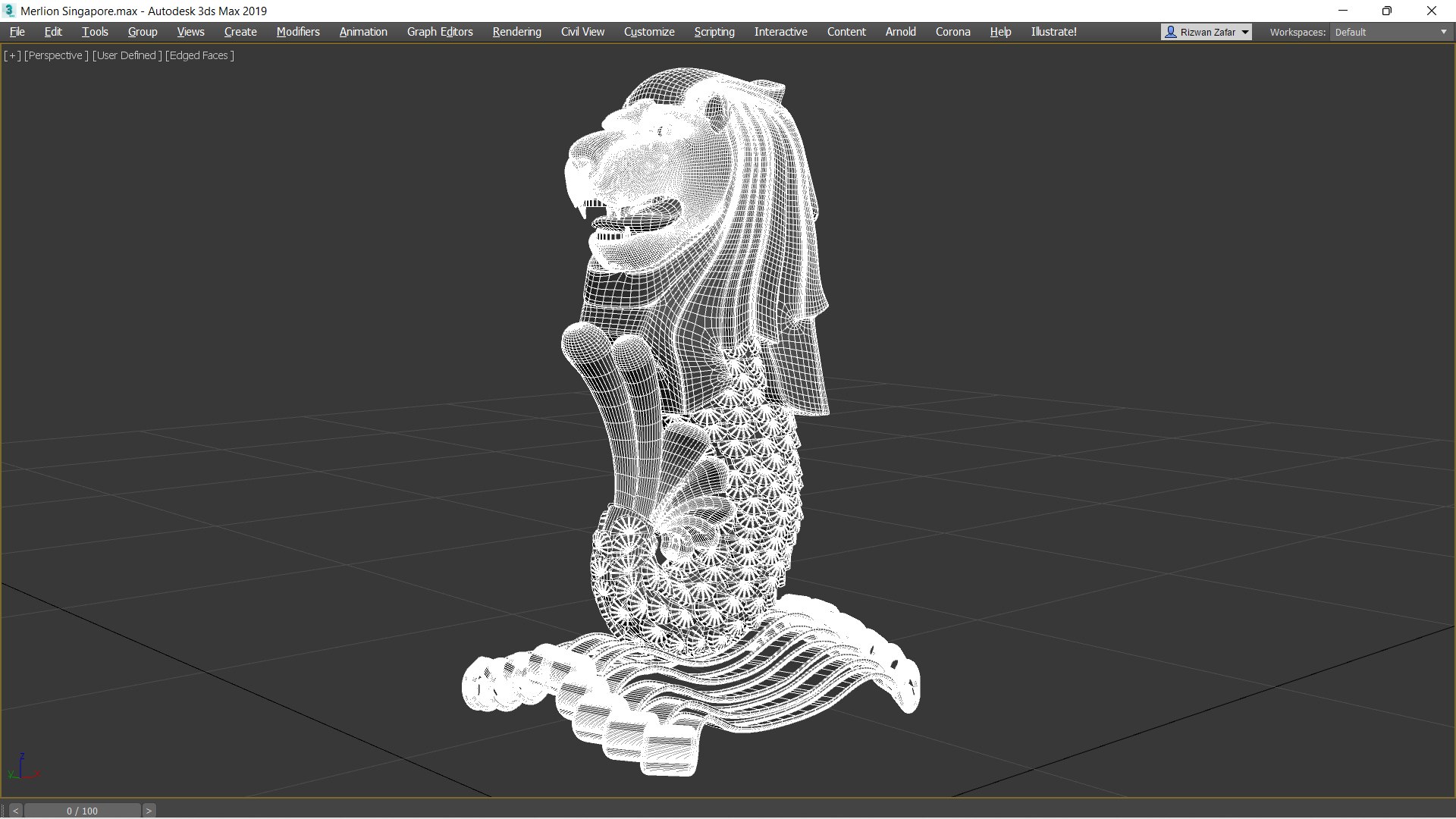 3D Merlion Singapore Lion - TurboSquid 1551189