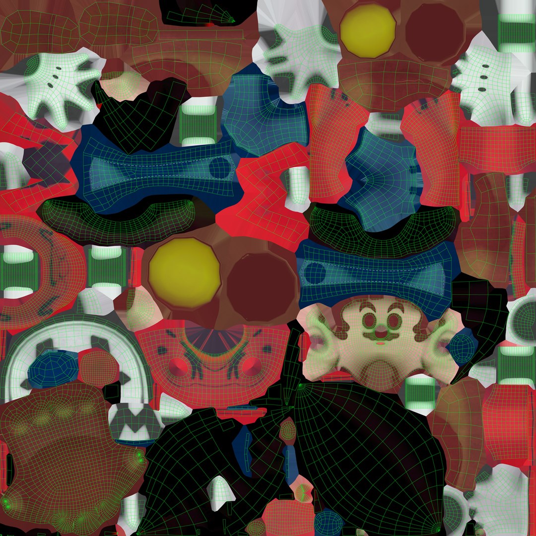 3D Mario Bros Rigged Low Poly PBR - TurboSquid 1779148