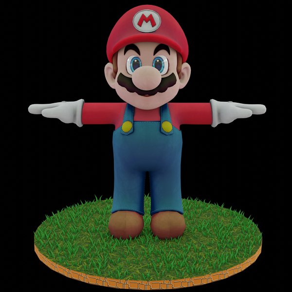 3D Mario Bros Rigged Low Poly PBR - TurboSquid 1779148
