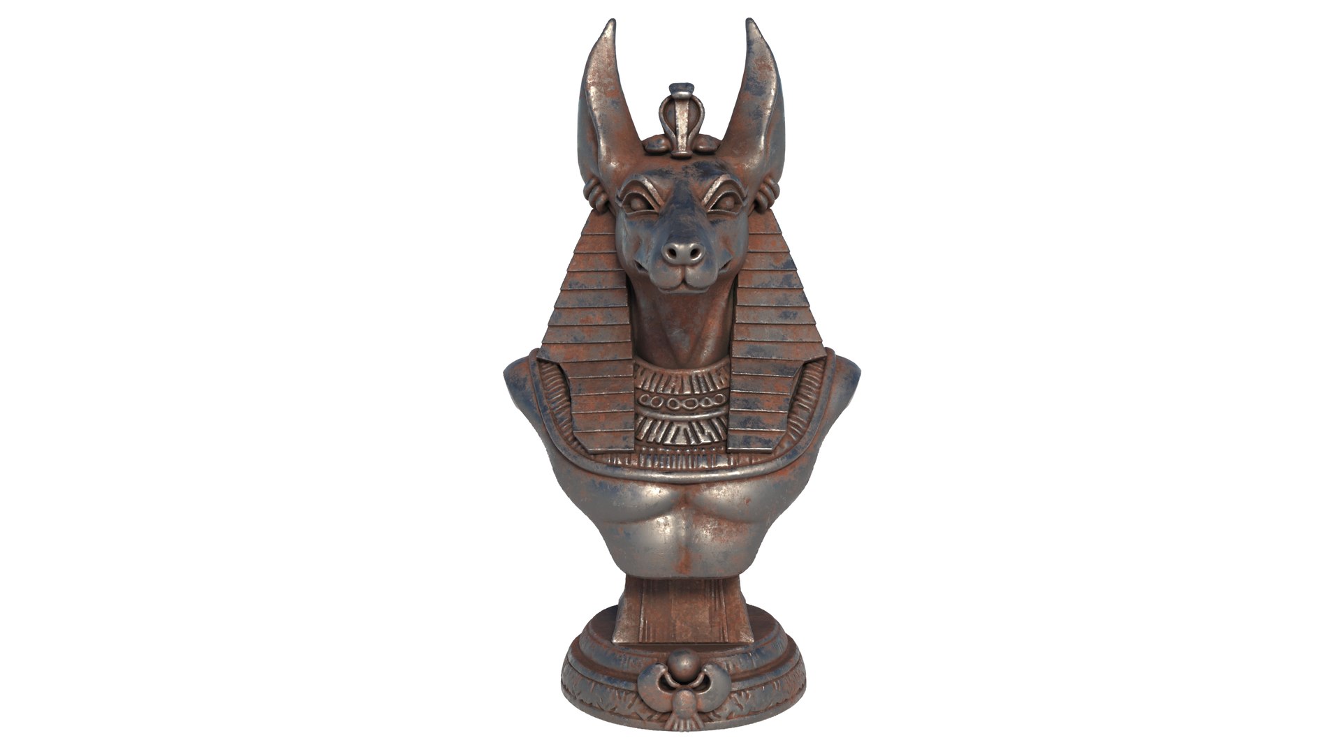 3D Anubis Statue Collection - TurboSquid 2434556