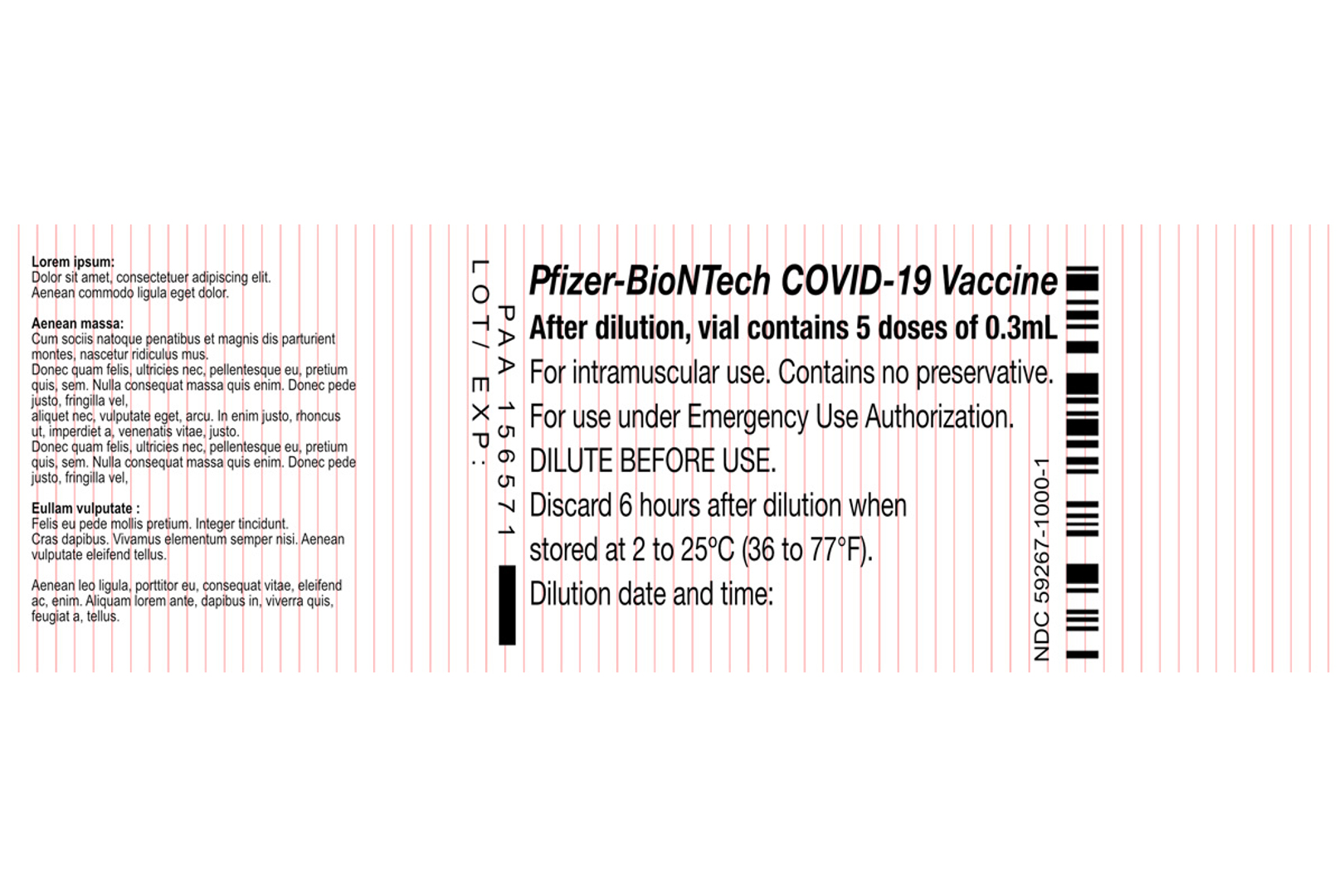 Serum Tubing Vials Pfizer BioNTech 3D model - TurboSquid 1718504