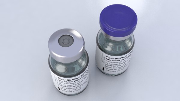 Serum Tubing Vials Pfizer BioNTech 3D model - TurboSquid 1718504