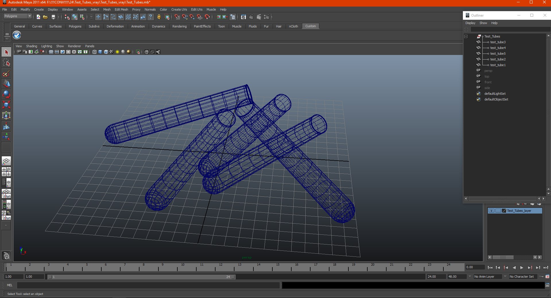 Test Tubes 3D Model - TurboSquid 1509752