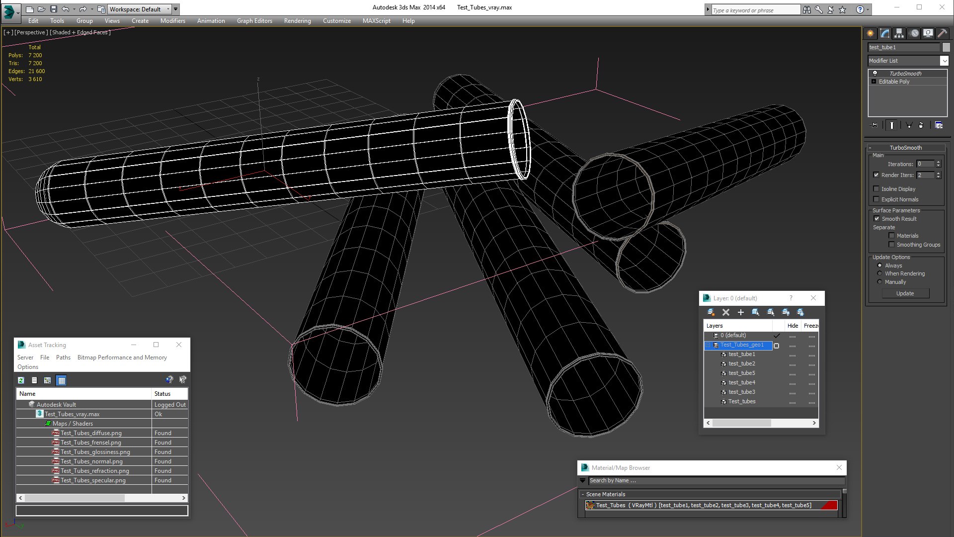 Test Tubes 3D Model - TurboSquid 1509752