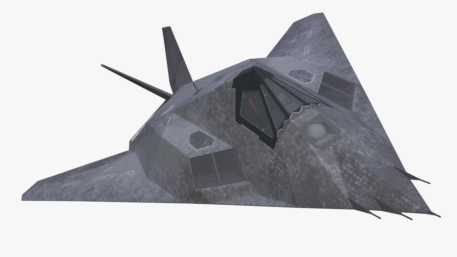 stealth plane triangle