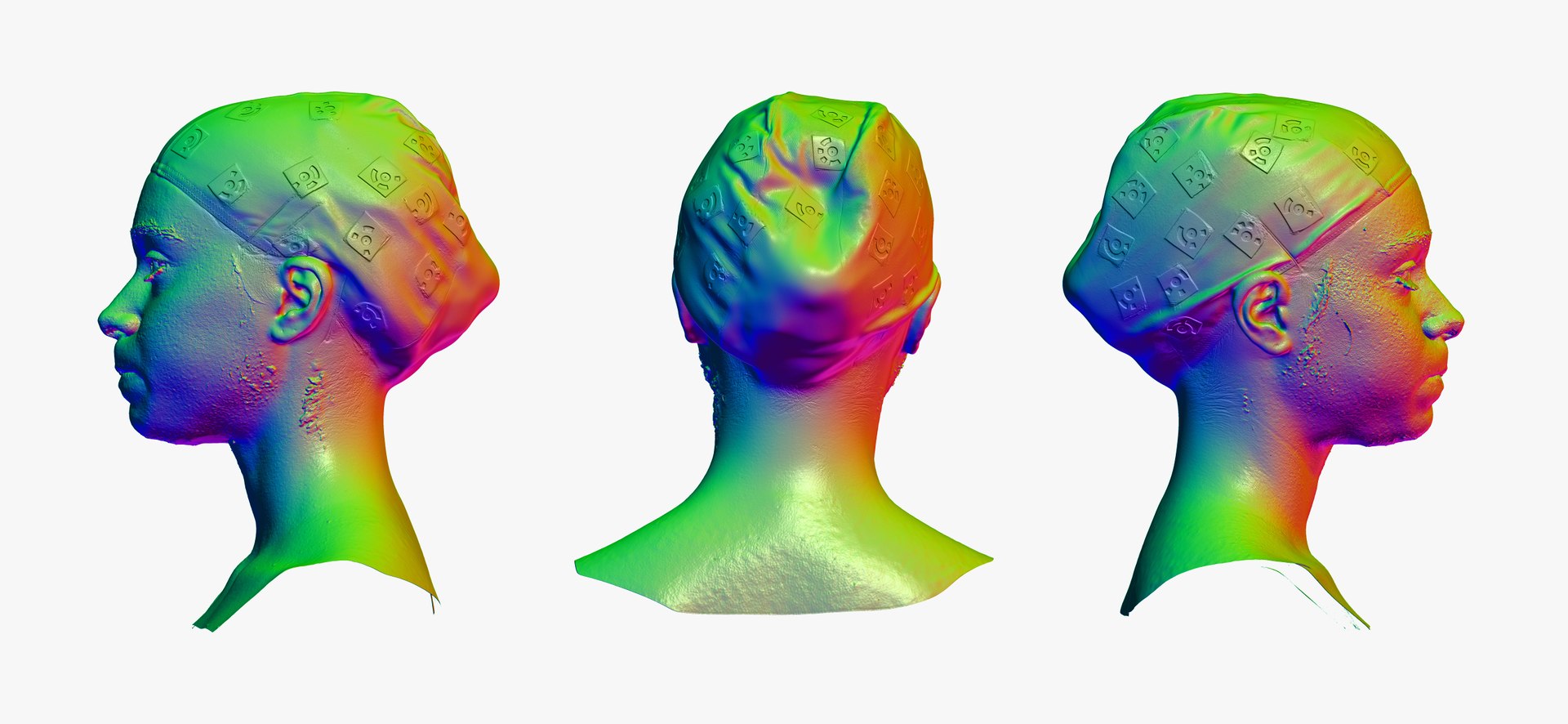 Head Human Scan Model - TurboSquid 1683099