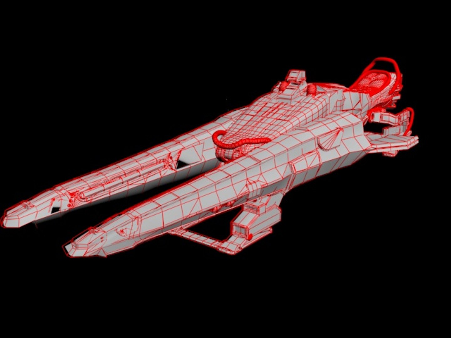 Destiny Inspired Sparrow 3d Model