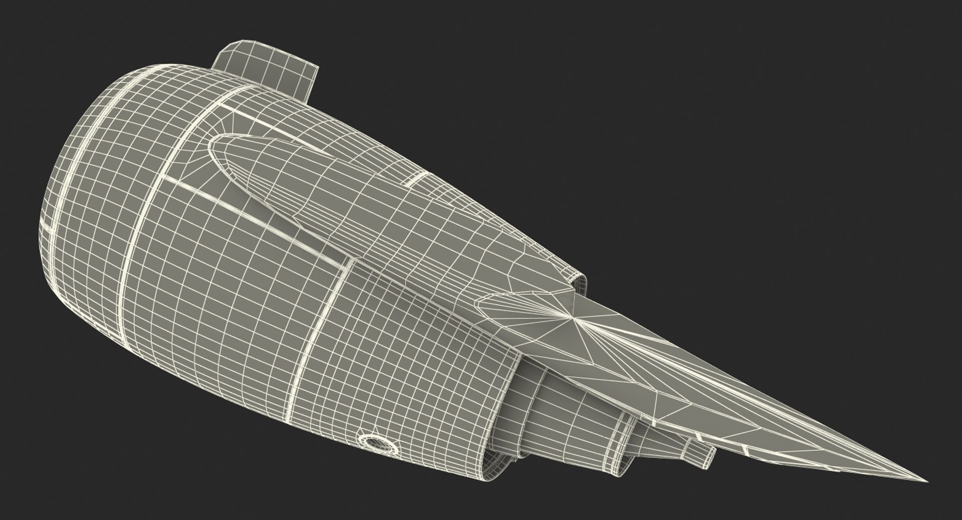 3D model boeing turbofan engine - TurboSquid 1149373