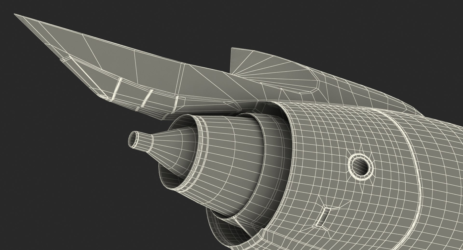3D model boeing turbofan engine - TurboSquid 1149373