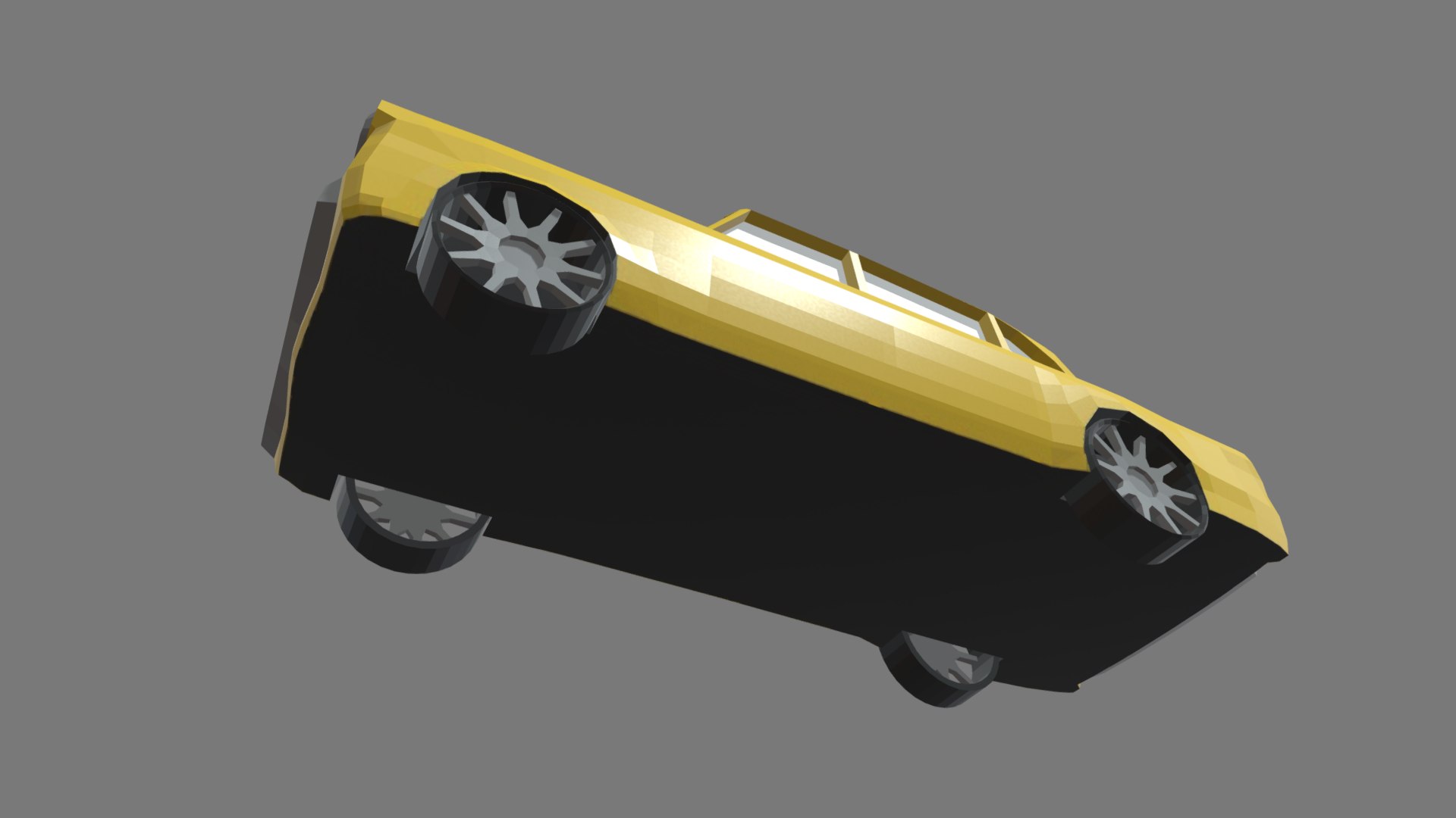 3D Low Poly Taxi 01 Model - TurboSquid 2175818