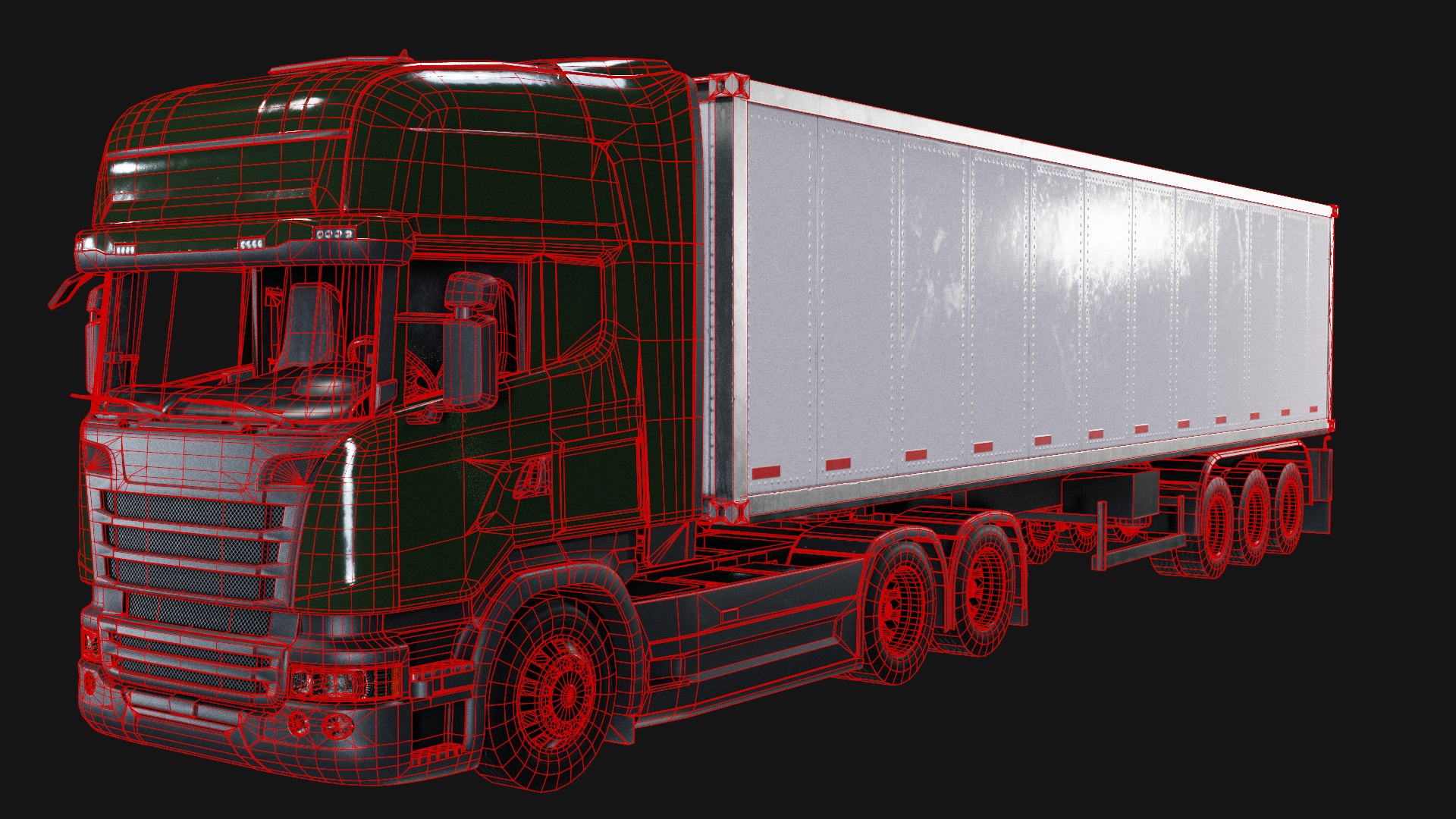 Cargo Truck 3D Model - TurboSquid 1819767