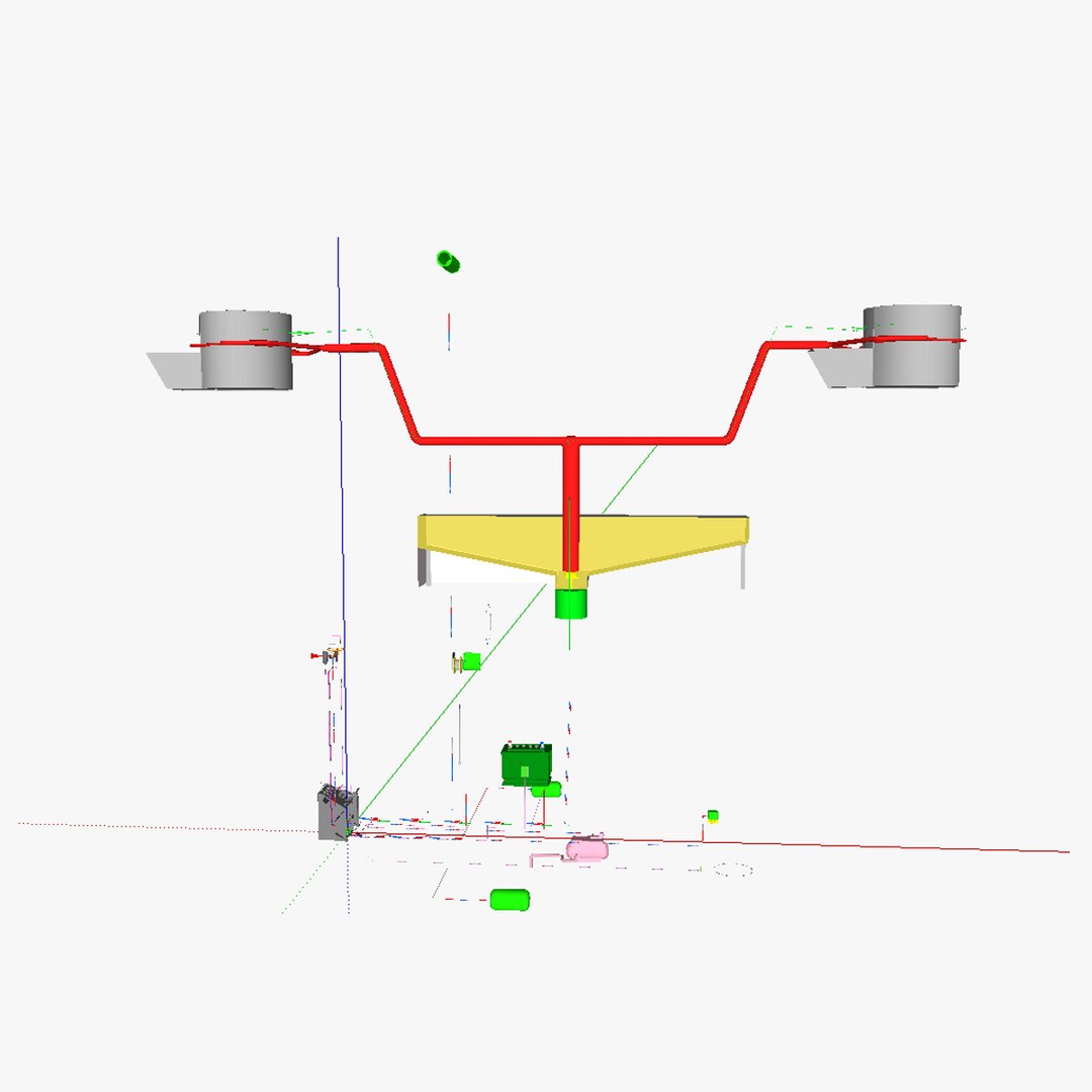 3d Airship Control Stand Heated