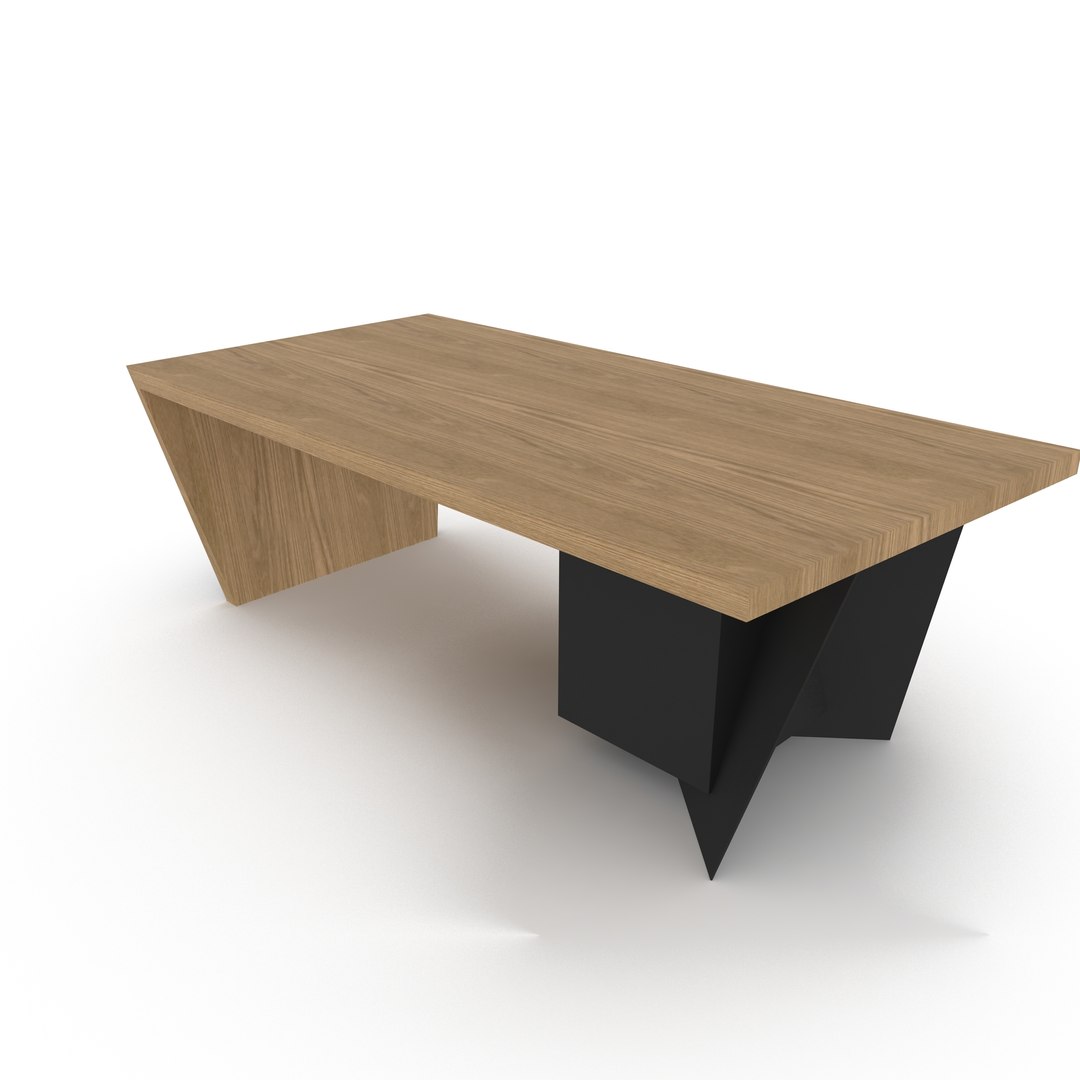 Designer Table 3D Model - TurboSquid 1385908