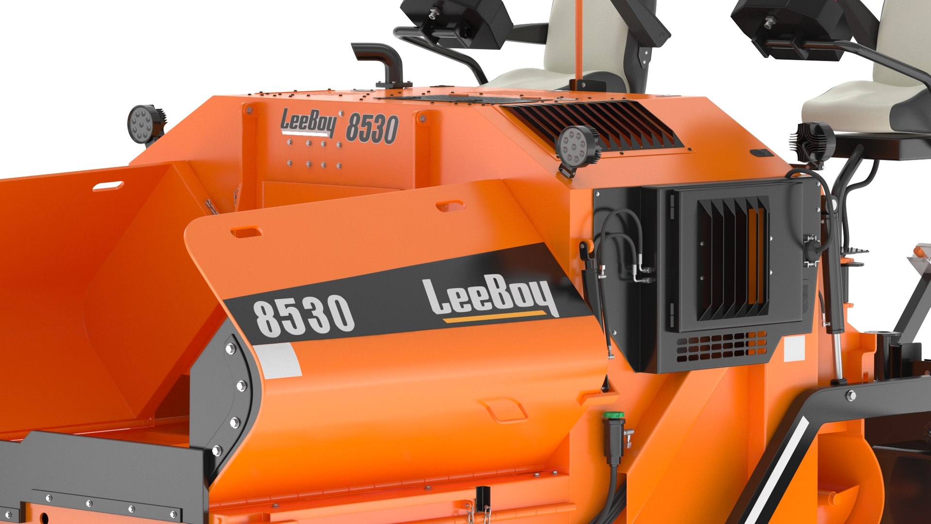 3D Leeboy Paver 8350 Asphalt Pavers Concrete Equipment Auction Results ...