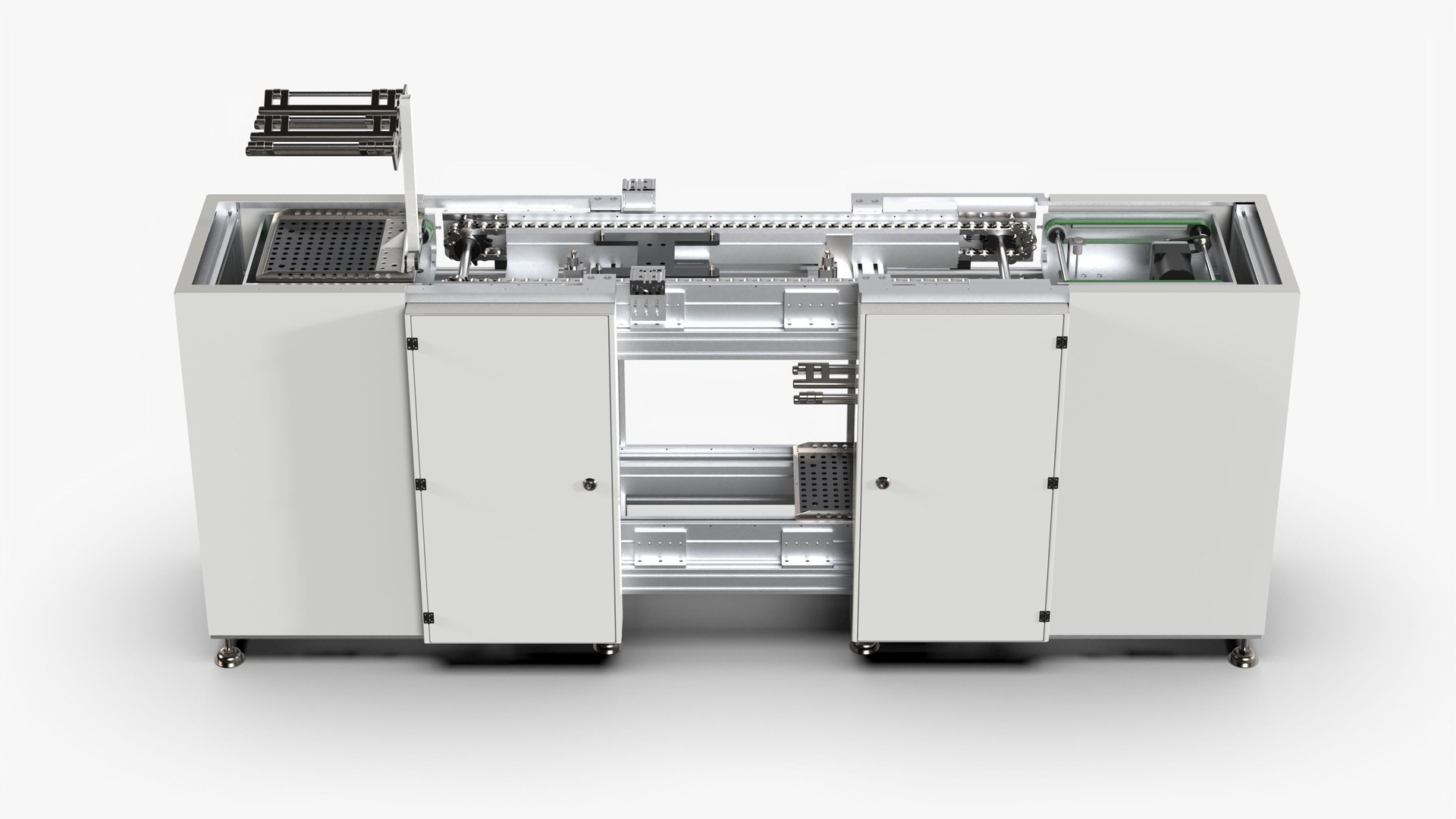 3D Upper and Lower Double-Layer Return Line Body model - TurboSquid 1998166 3D Upper and Lower Double-Layer Return Line Body model - TurboSquid 1998166