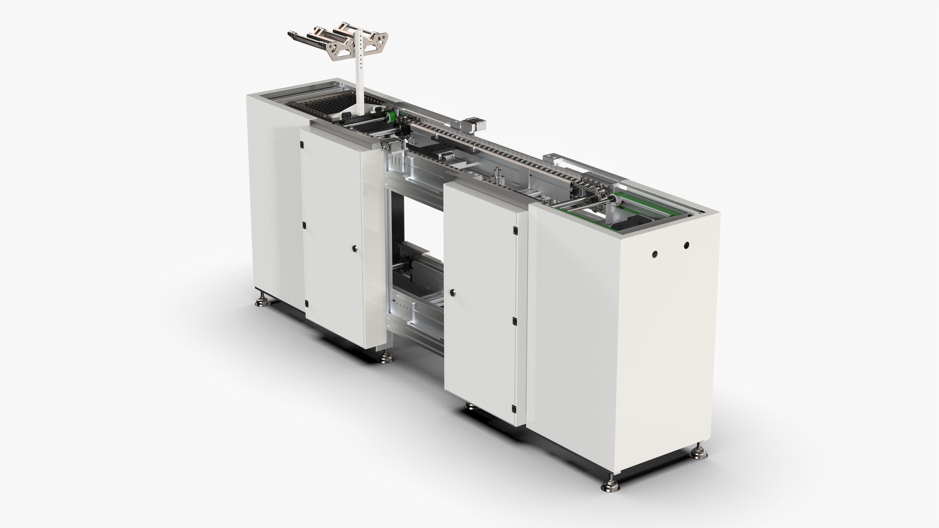 3D Upper and Lower Double-Layer Return Line Body model - TurboSquid 1998166 3D Upper and Lower Double-Layer Return Line Body model - TurboSquid 1998166