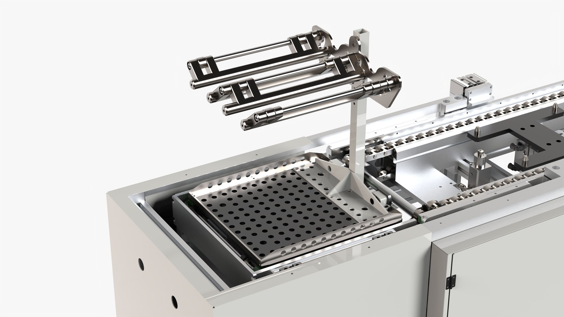 3D Upper and Lower Double-Layer Return Line Body model - TurboSquid 1998166