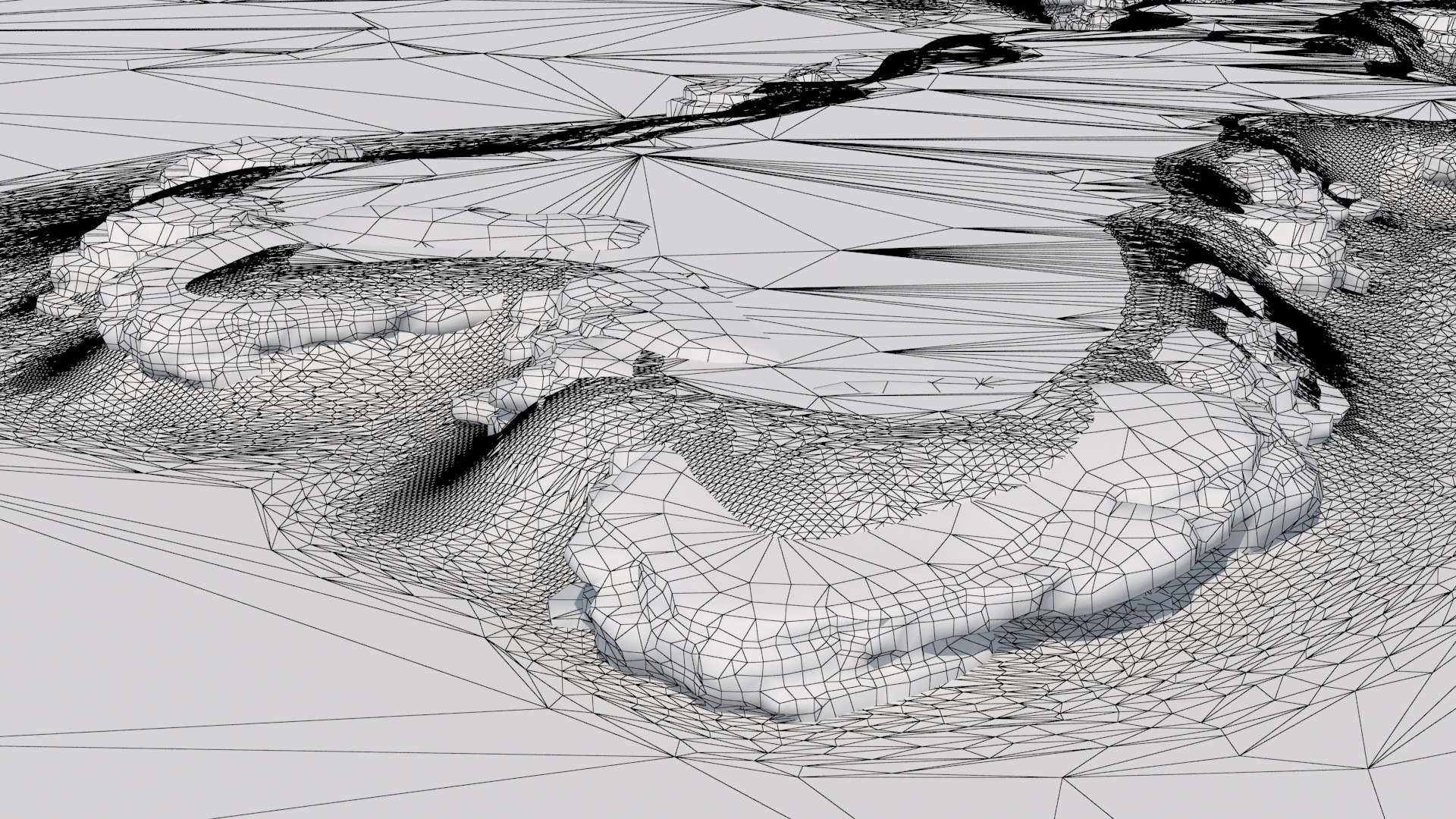 3D Islands In The Ocean With Sand And Rocks - TurboSquid 2213191