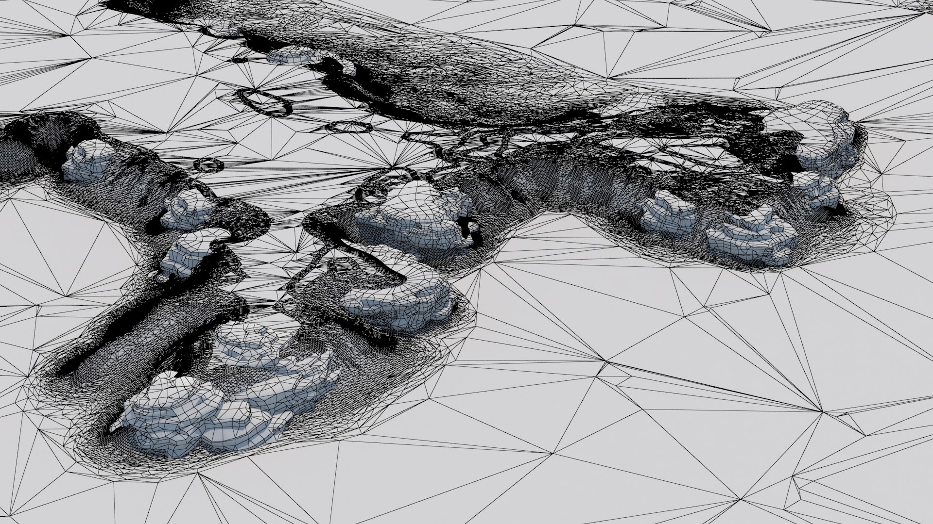 3D Islands In The Ocean With Sand And Rocks - TurboSquid 2213191