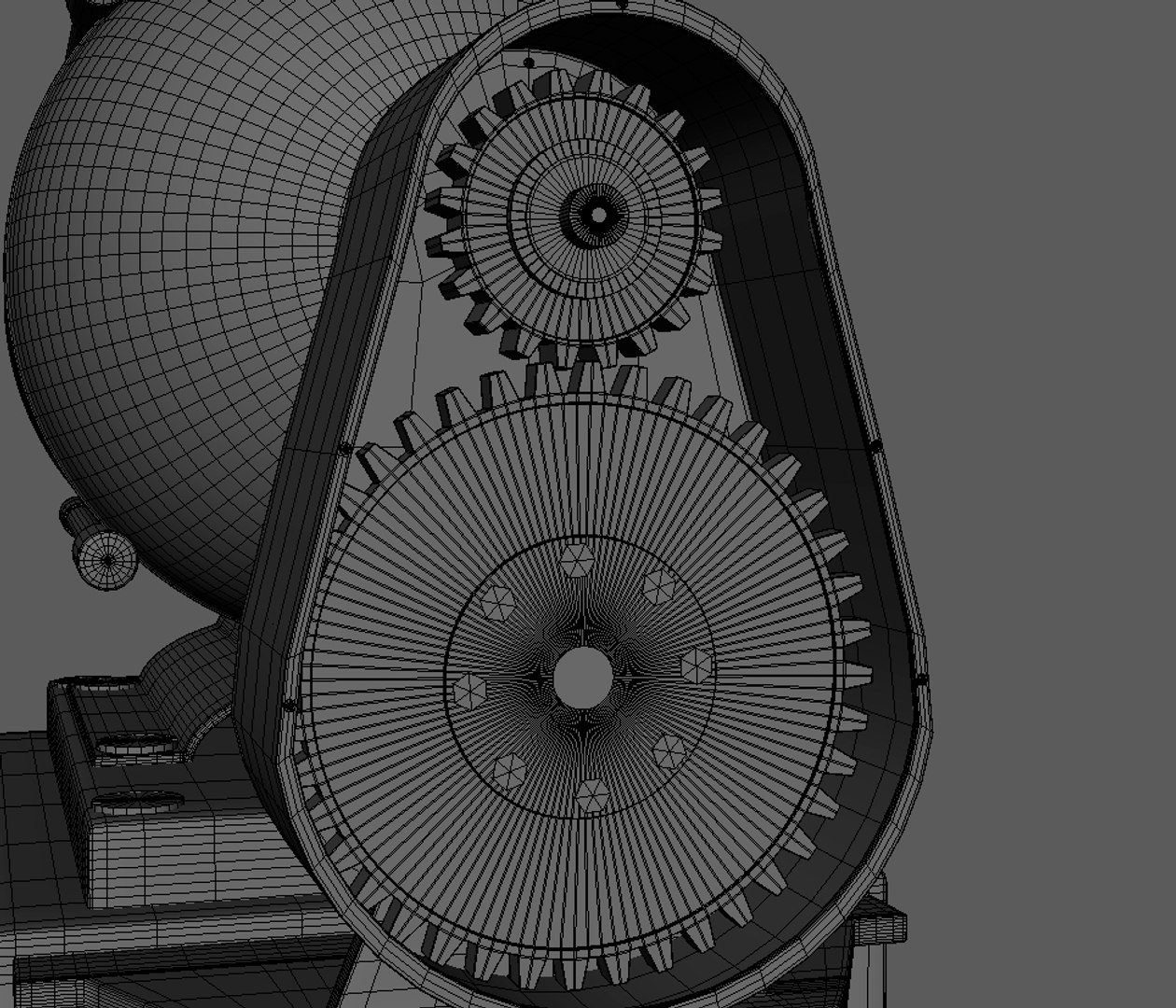 Machine Futuristic Fan 3d Max