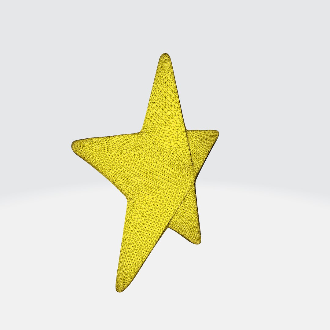 3D Gleaming Gold Star - TurboSquid 2278699