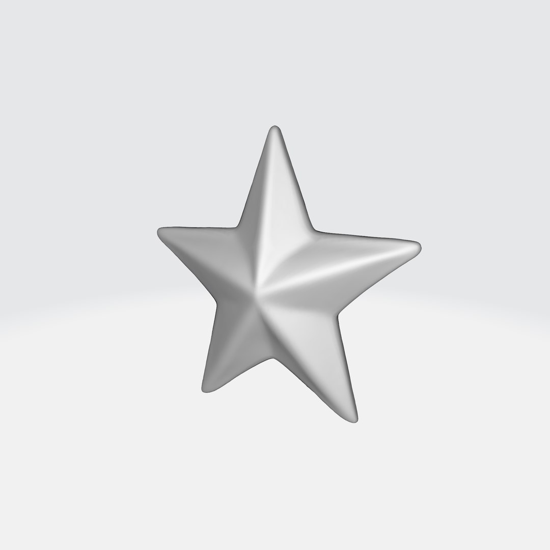 3D Gleaming Gold Star - TurboSquid 2278699