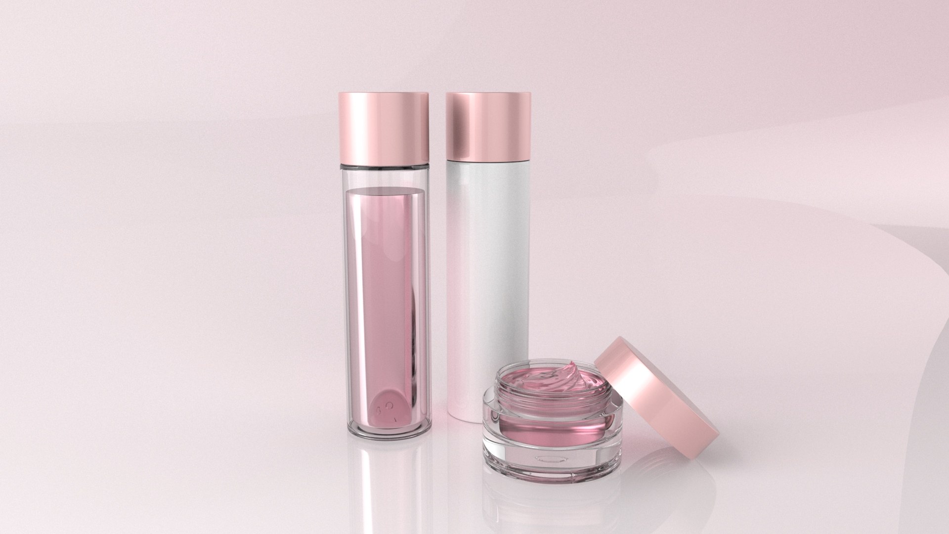 3D Model Cream Container Emulsion - TurboSquid 1573633