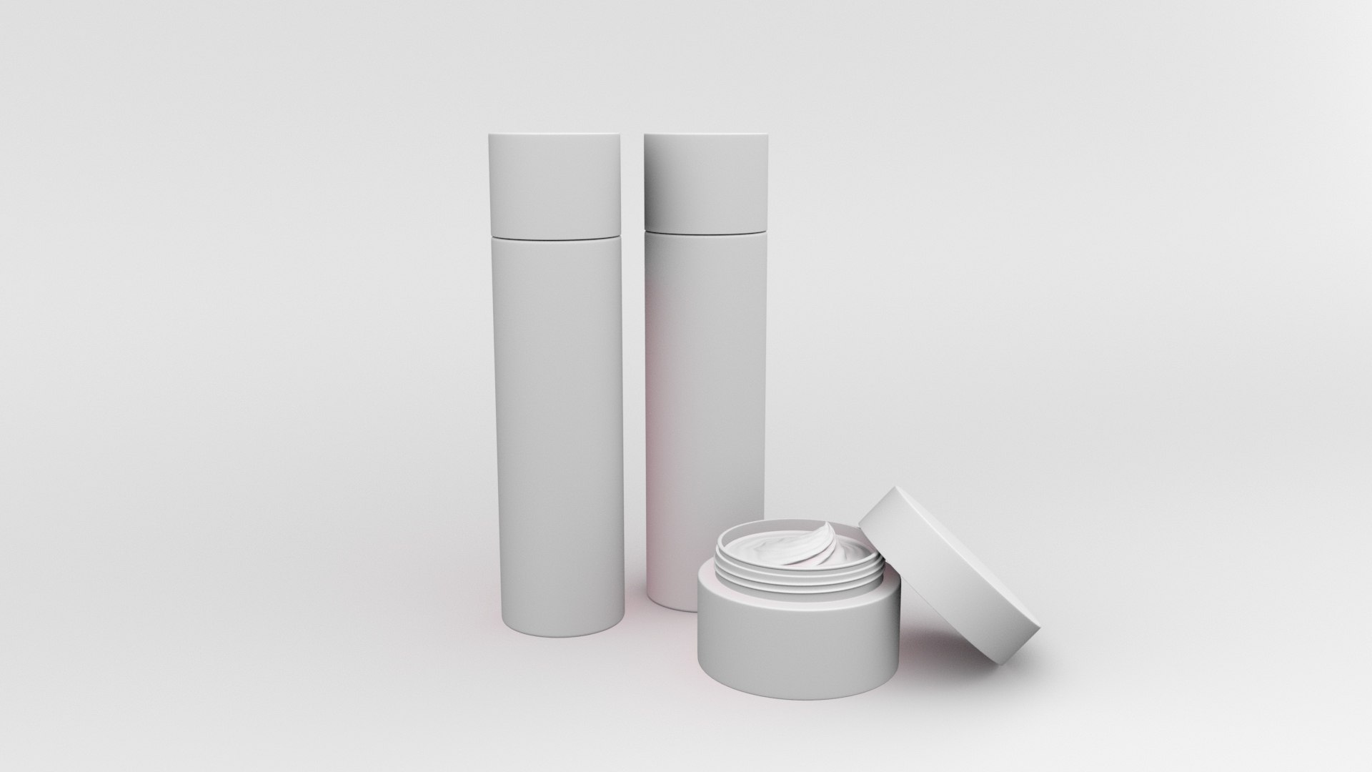 3D Model Cream Container Emulsion - TurboSquid 1573633