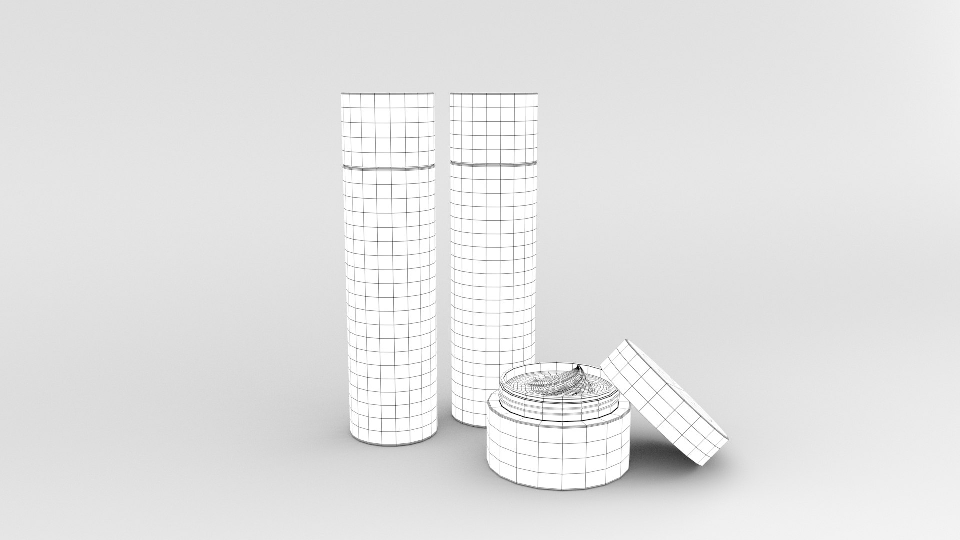 3D Model Cream Container Emulsion - TurboSquid 1573633