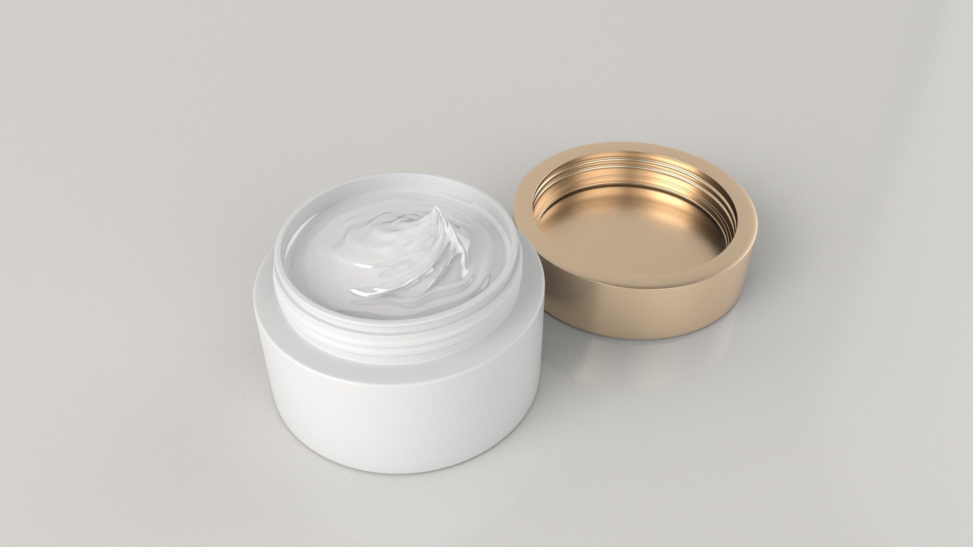 3D Model Cream Container Emulsion - TurboSquid 1573633