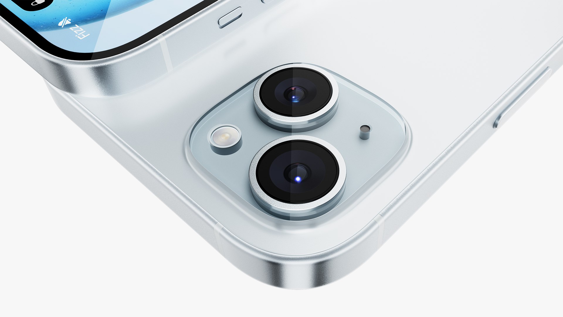 3D iPhone 15 Plus Blue model - TurboSquid 2149203