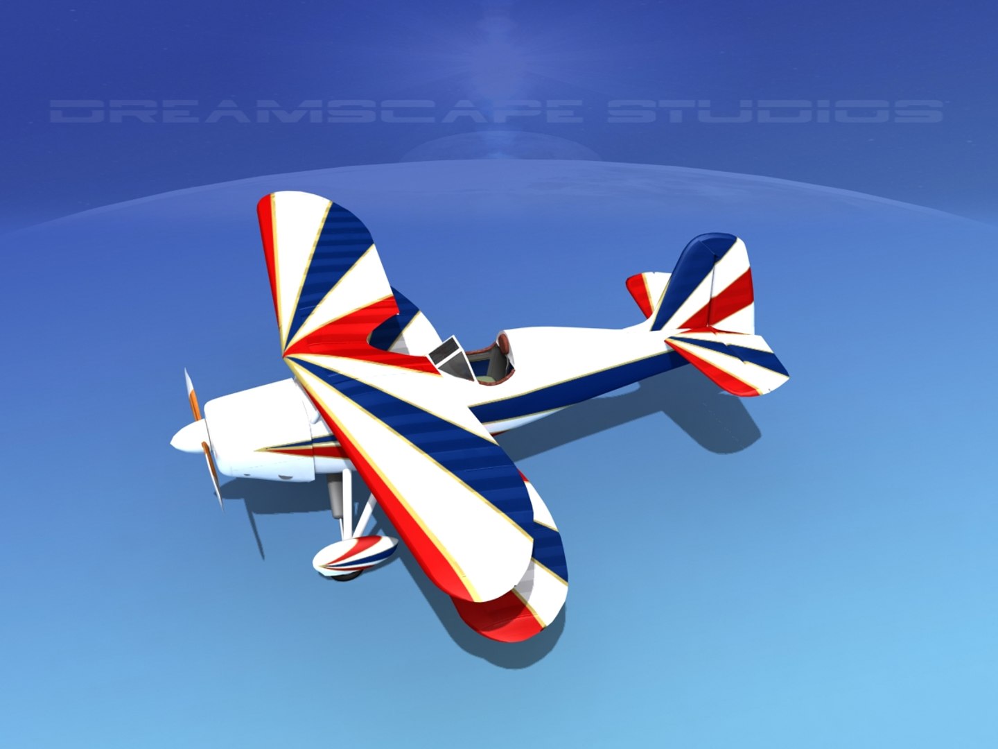 Starduster Cockpit Single 3d 3ds