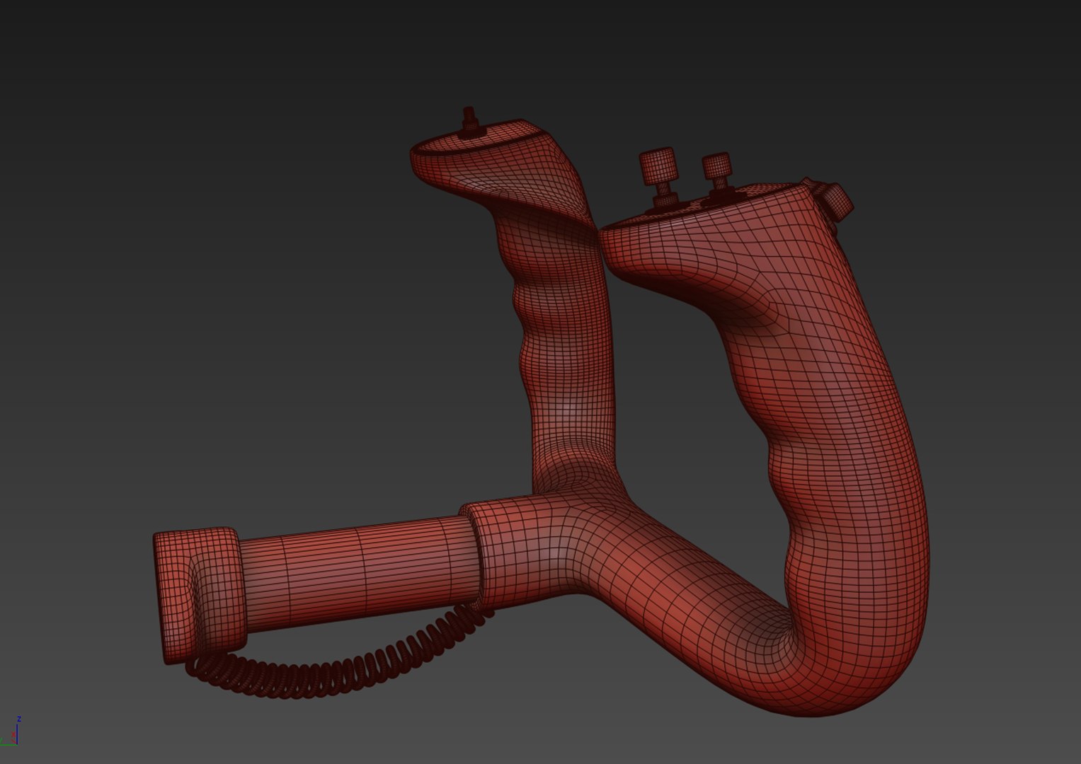 Aircraft Control Wheel 3D Model - TurboSquid 1845843