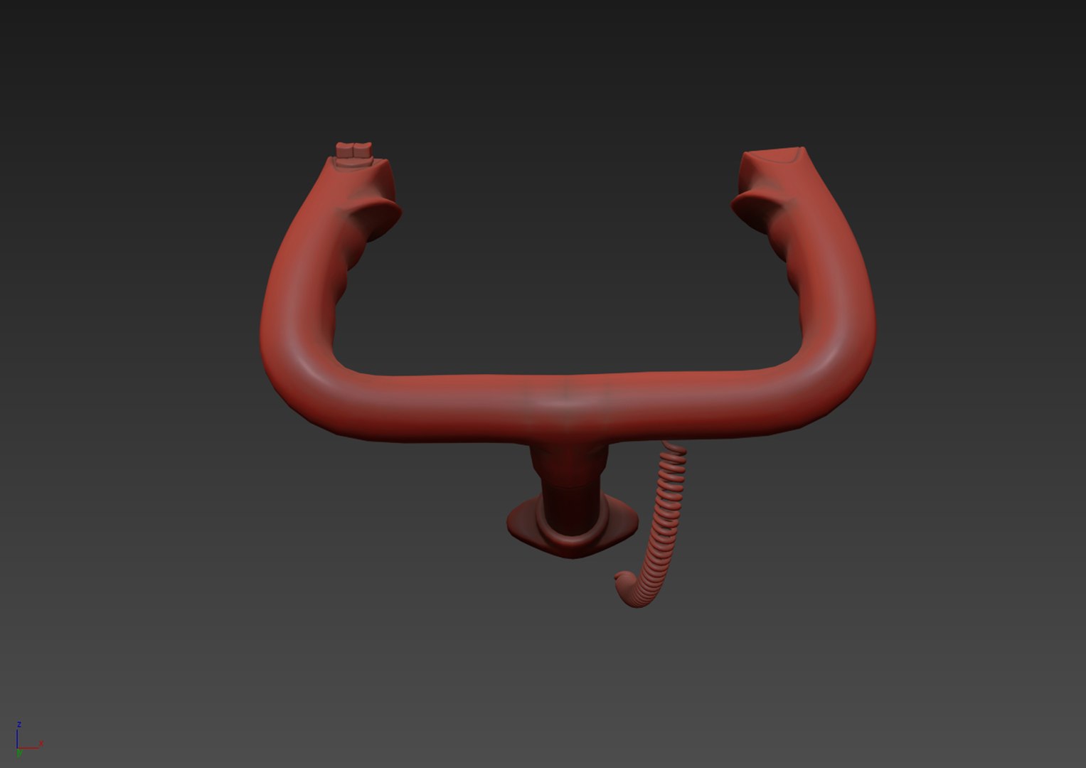 Aircraft Control Wheel 3D Model - TurboSquid 1845843