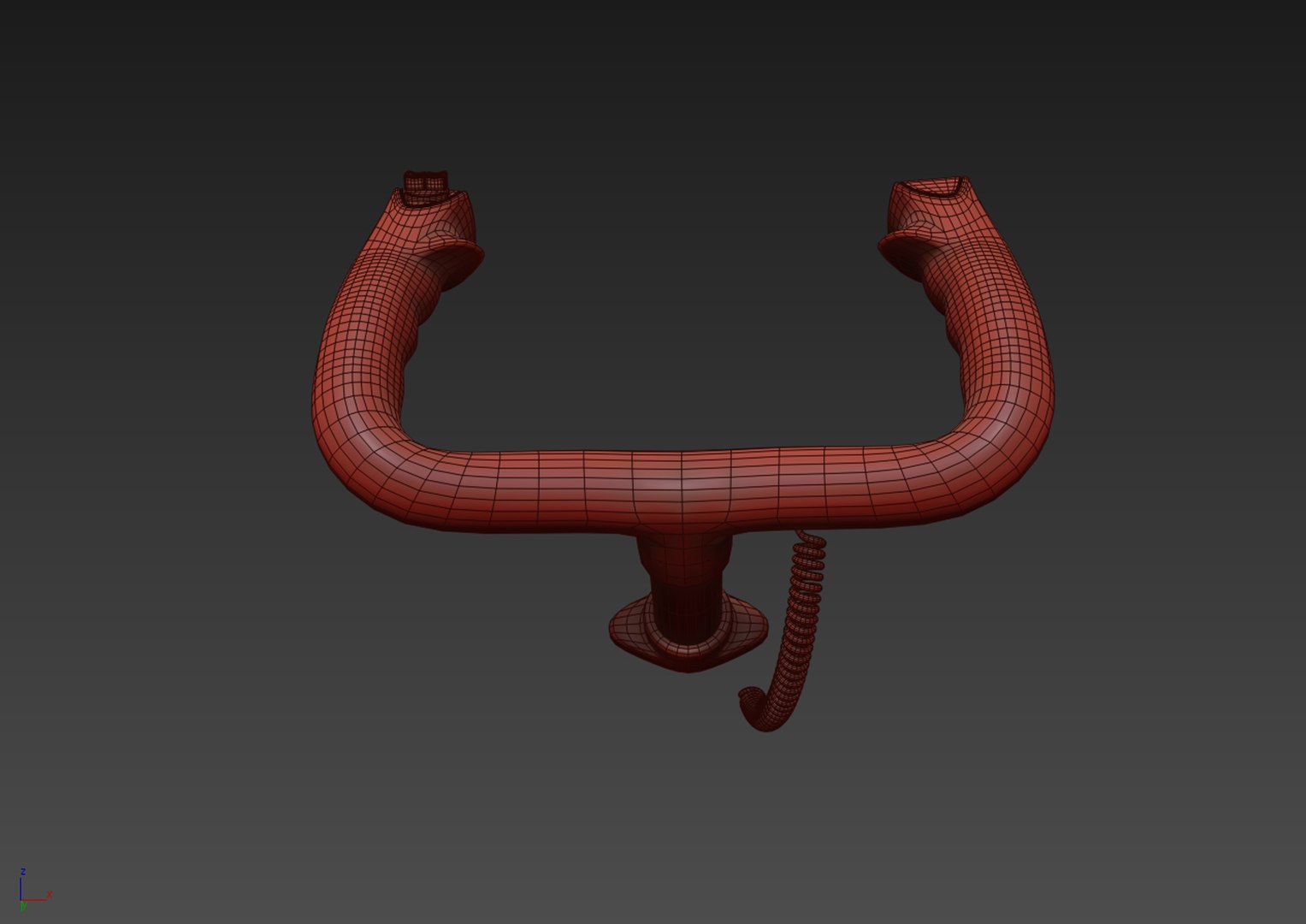 Aircraft Control Wheel 3D Model - TurboSquid 1845843