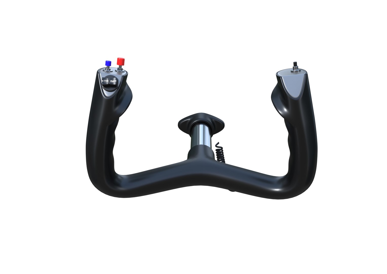 Aircraft Control Wheel 3D Model - TurboSquid 1845843