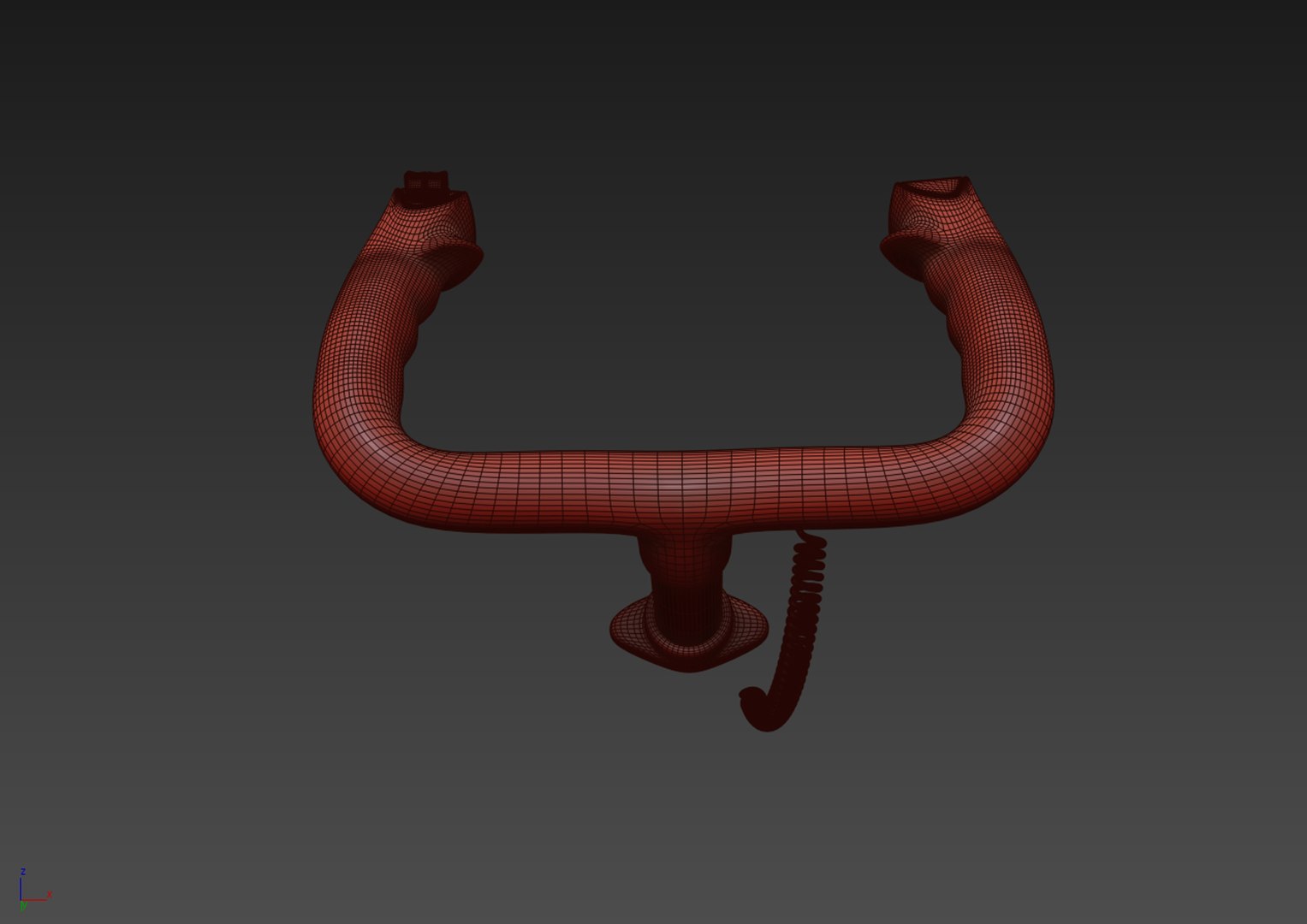 Aircraft Control Wheel 3D Model - TurboSquid 1845843