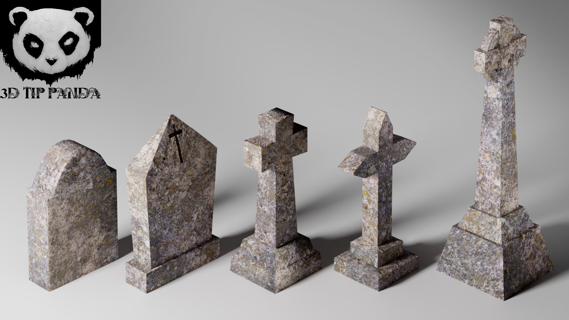 Gravestones 3D - TurboSquid 2150722