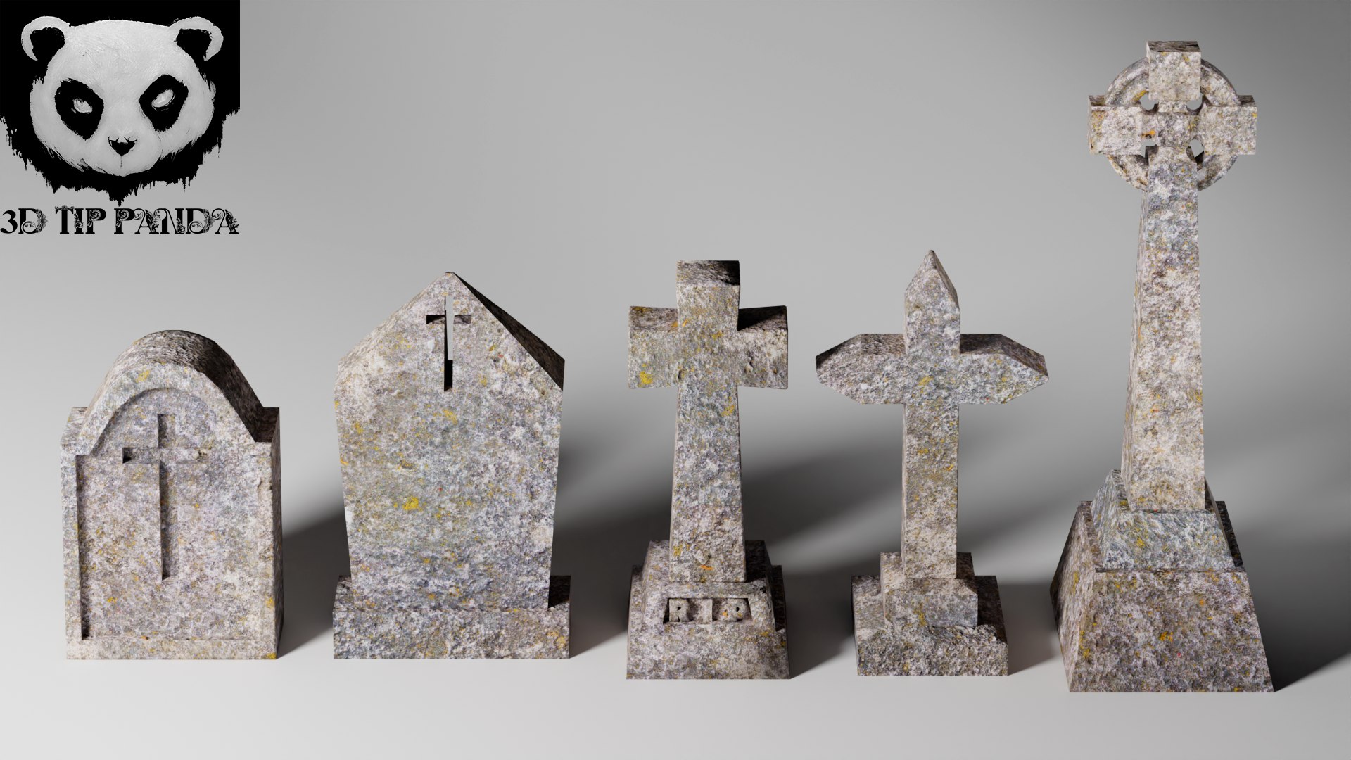 Gravestones 3D - TurboSquid 2150722