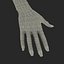 3d Female Hand African American Model