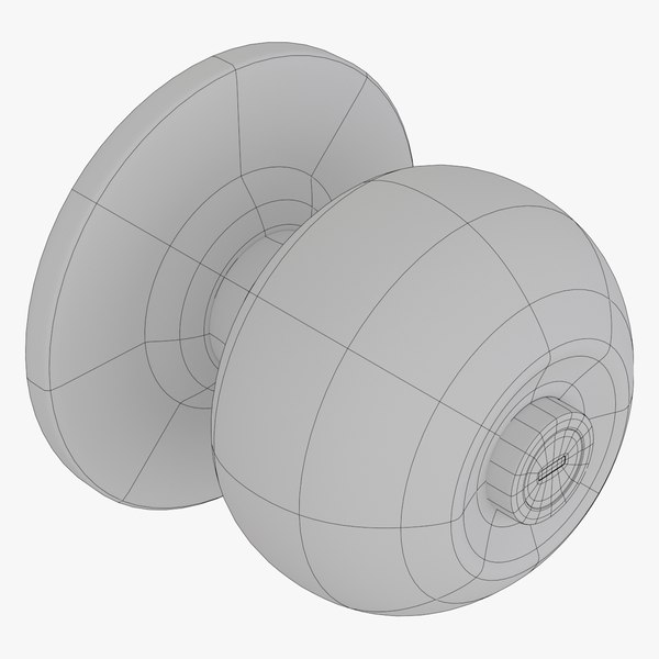 3d model door lock