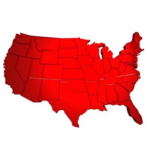 Animated United States Map 3D Models for Download | TurboSquid
