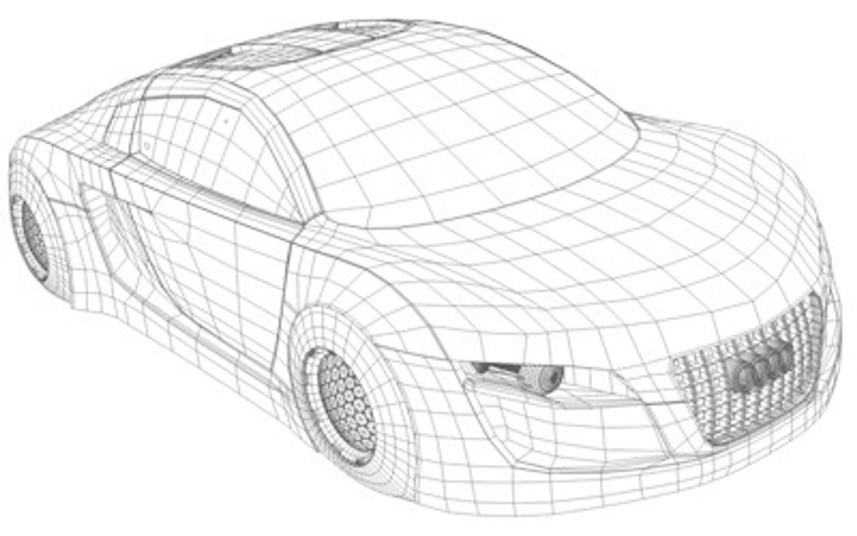 Audi Rsq Robot 3d C4d