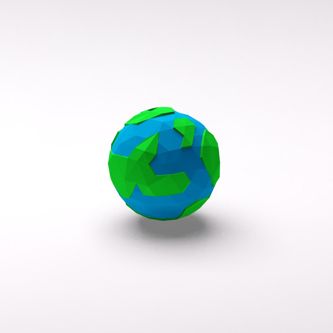 3d Model Cartoon Planet