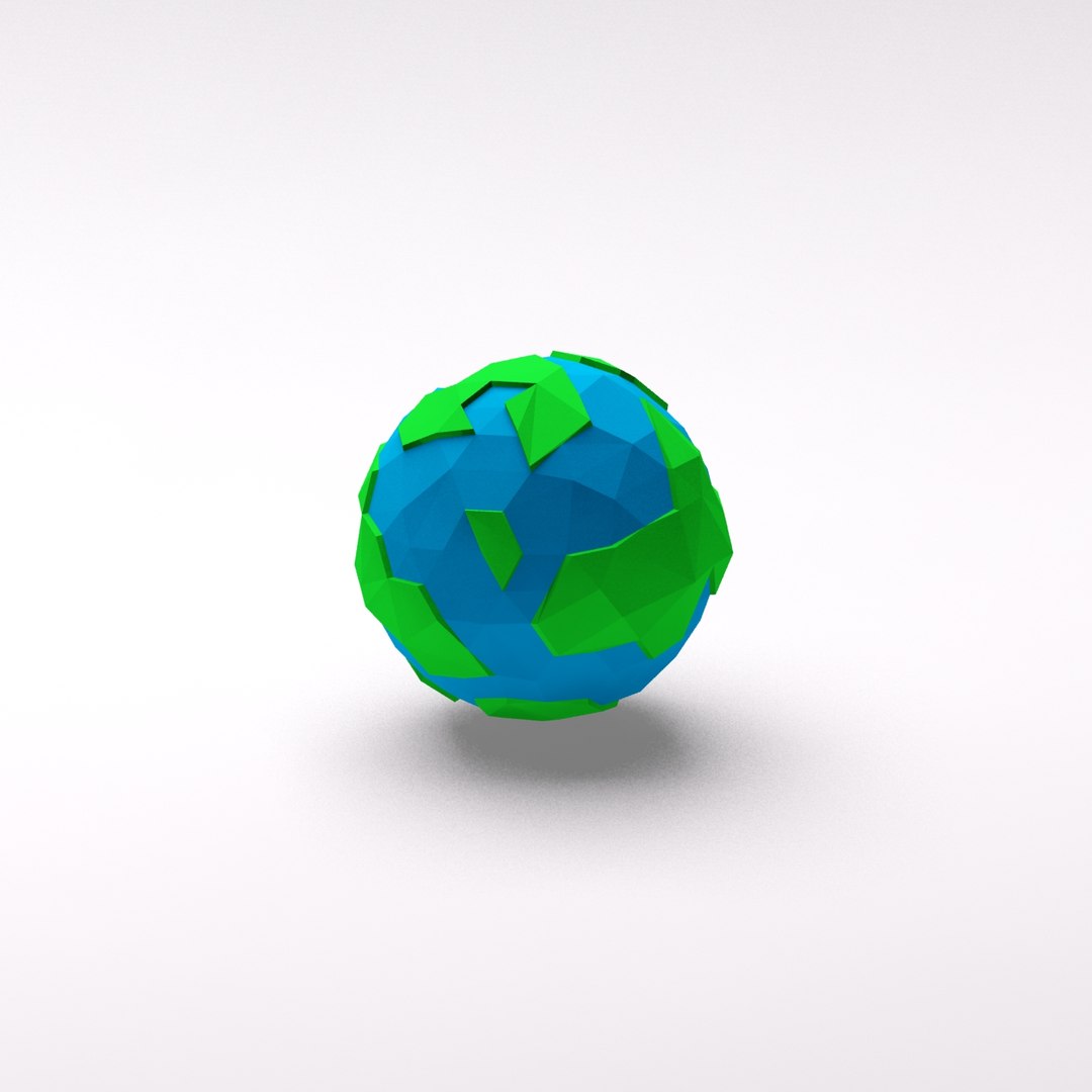 3d Model Cartoon Planet