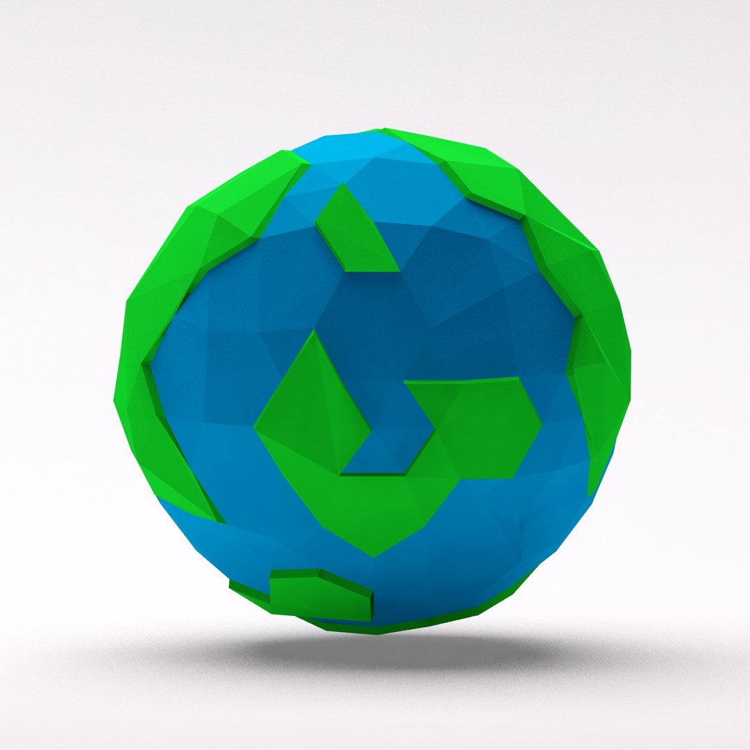 3d Model Cartoon Planet